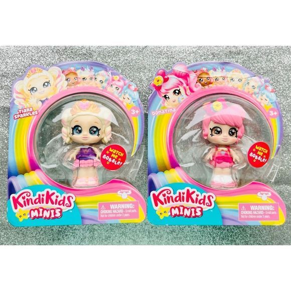 Moose Toys | Toys | 2x Kindikids Minis Donatina Tiara Sparkles Bobble ...